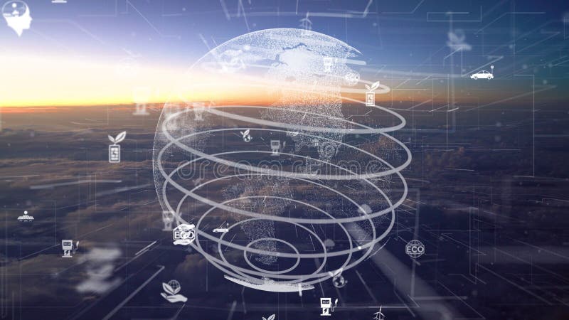 Future Environmental Conservation and Sustainable ESG Modernizat Stock ...