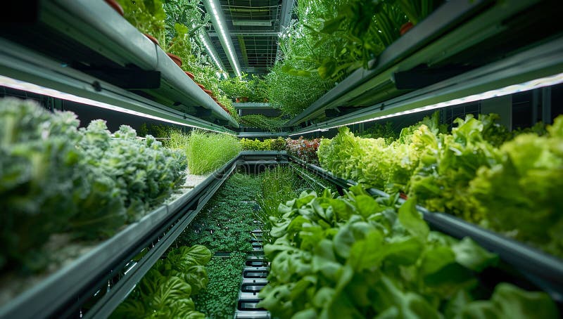 Future Farming Technology stock illustration. Illustration of learning ...