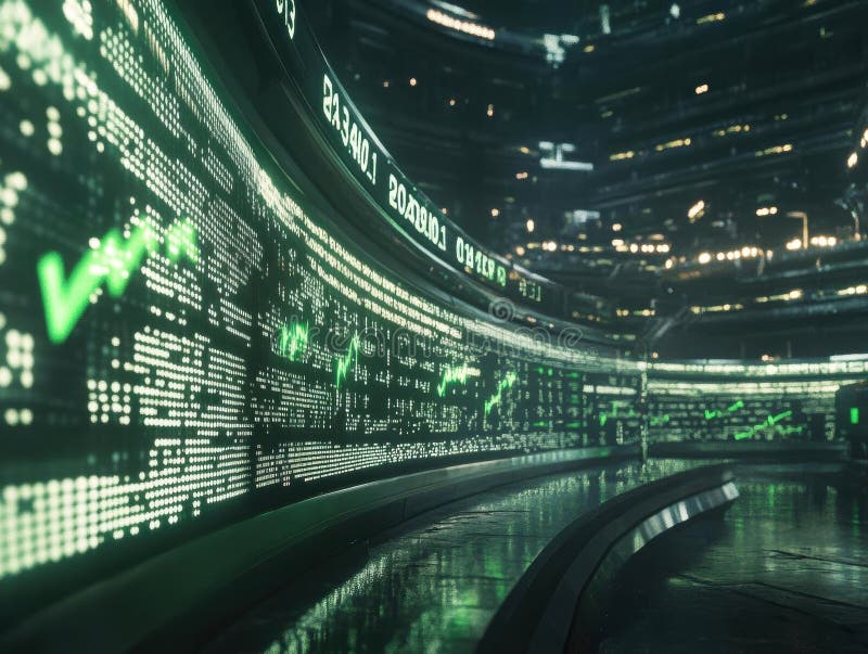 The Future of Finance, a Glimpse into the Digital Trading Hub Stock ...