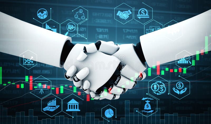 Future Financial Technology Controlled by AI Robot Using Machine ...