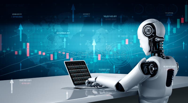 Future Financial Technology Controlled By Ai Robot Using Machine