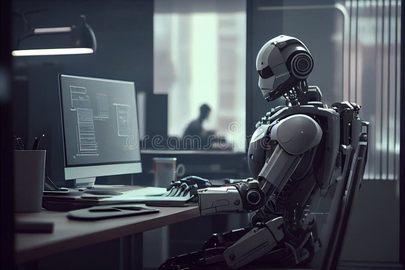 Future Financial Technology Controlled by AI Robot Using Machine ...