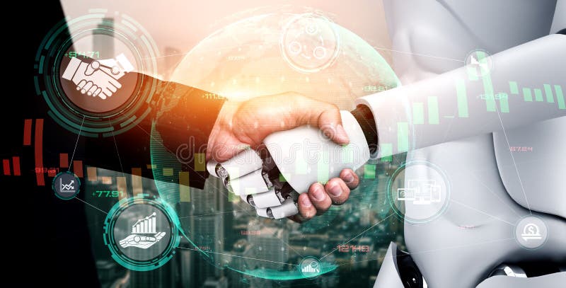 Future Financial Technology Controlled by AI Robot Using Machine ...