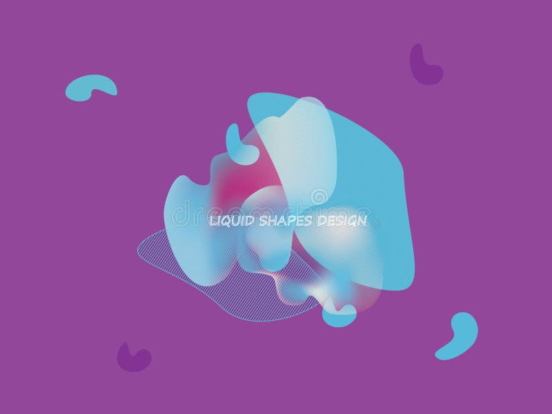 Future Forms of Life Backdrop Stock Vector - Illustration of graphic ...