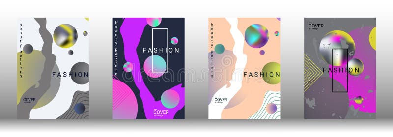 Future Futuristic Template with Abstract Forms for Banner Design ...