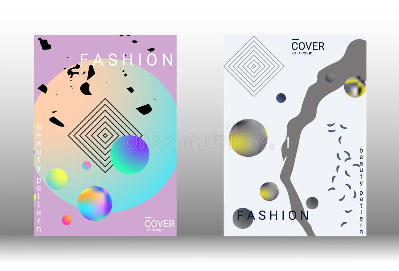 Future Futuristic Template with Abstract Forms for Banner Design ...