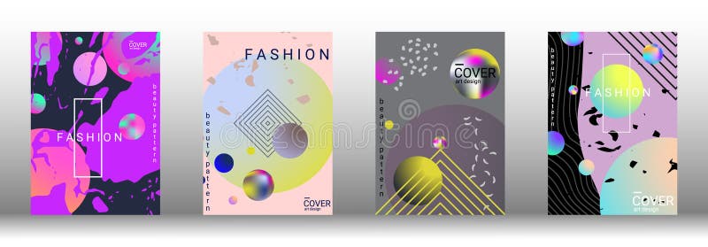 Future Futuristic Template with Abstract Forms for Banner Design ...