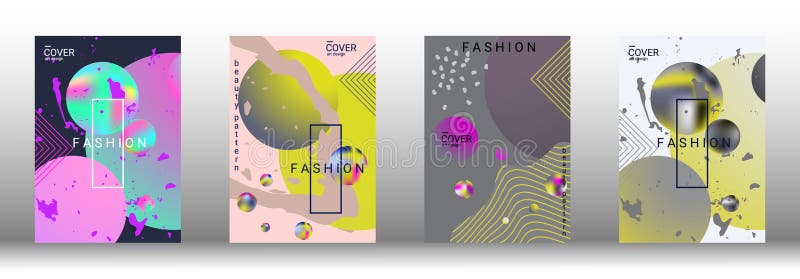 Future Futuristic Template with Abstract Forms for Banner Design ...