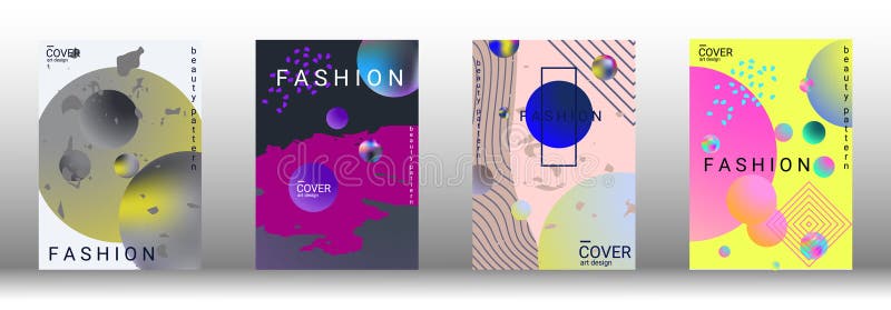 Future Futuristic Template with Abstract Forms for Banner Design ...