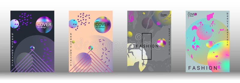 Future Futuristic Template with Abstract Forms for Banner Design ...