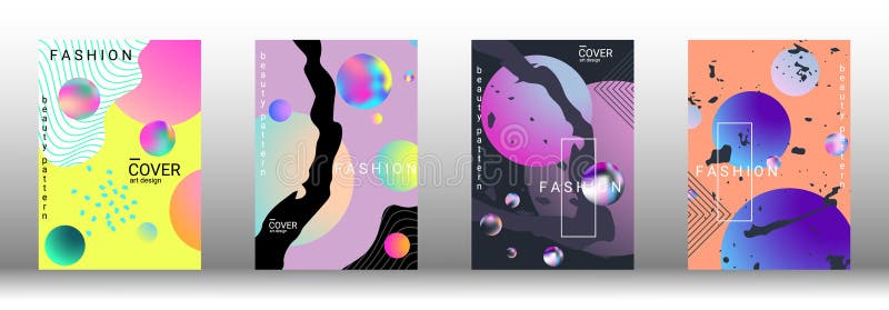 Future Futuristic Template with Abstract Forms for Banner Design ...
