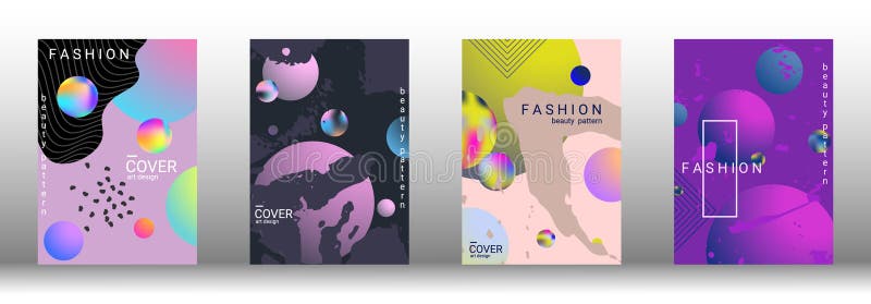 Future Futuristic Template with Abstract Forms for Banner Design ...