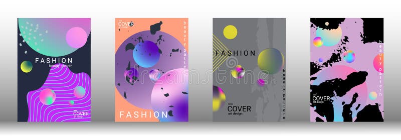 Future Futuristic Template with Abstract Forms for Banner Design ...