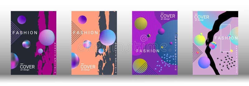 Future Futuristic Template with Abstract Forms for Banner Design ...