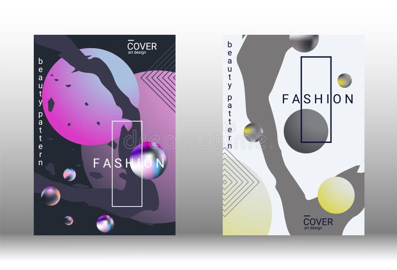 Future Futuristic Template with Abstract Forms for Banner Design ...