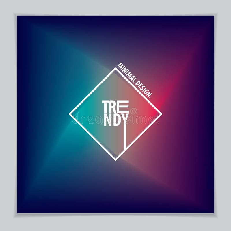 Future Geometric Design Template. Abstract Geometric Vector Stock ...