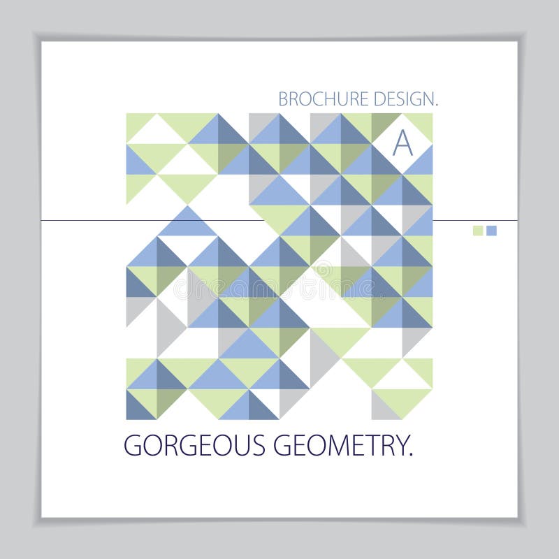 Future Geometric Design Template. Abstract Striped Textured Geometric ...