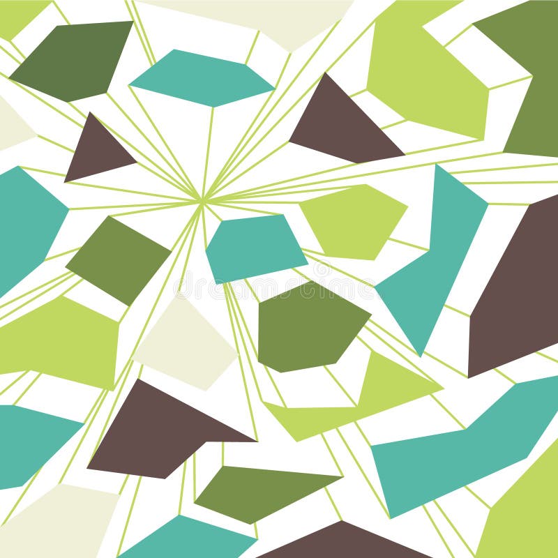 Future Green Abstract Colorful Background with Lines Stock Vector ...