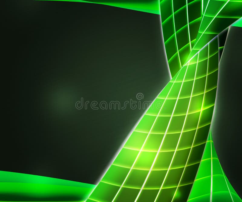 Future Green Abstract Texture Background Stock Illustration ...