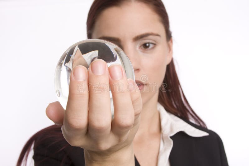 Looking into the future stock image. Image of spiritualist - 7226213
