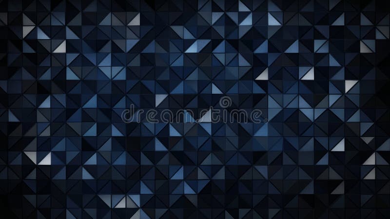 Future High-tech Aesthetics with a Dark Backdrop and a Triangular Block ...