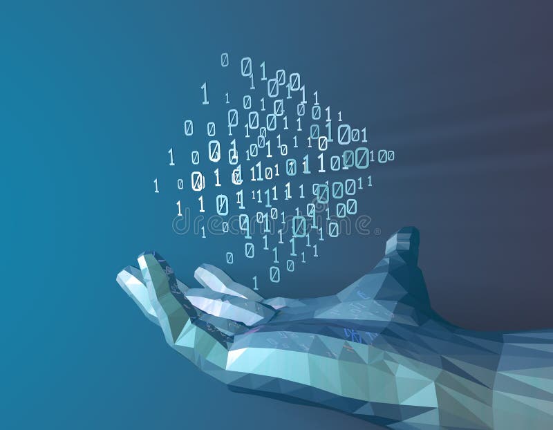 Artificial Intelligence Technology, Binary Matrix in Hand, Control the ...