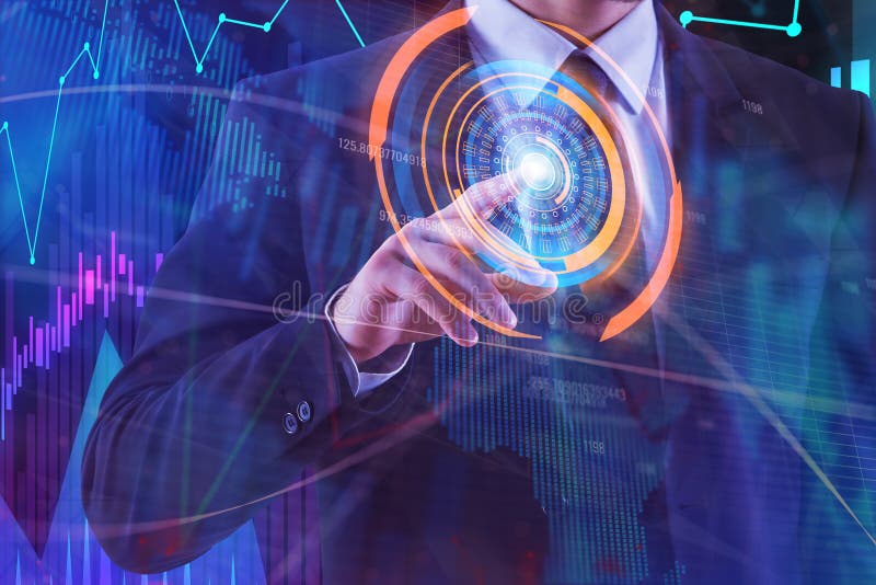 Future and Innovation Concept Stock Illustration - Illustration of ...