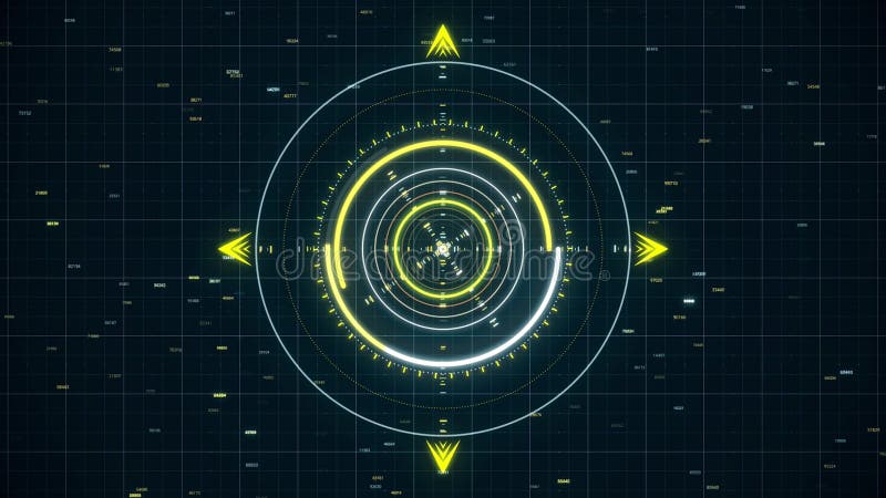 Future Display 1 stock video footage. Video of animation - 36086162