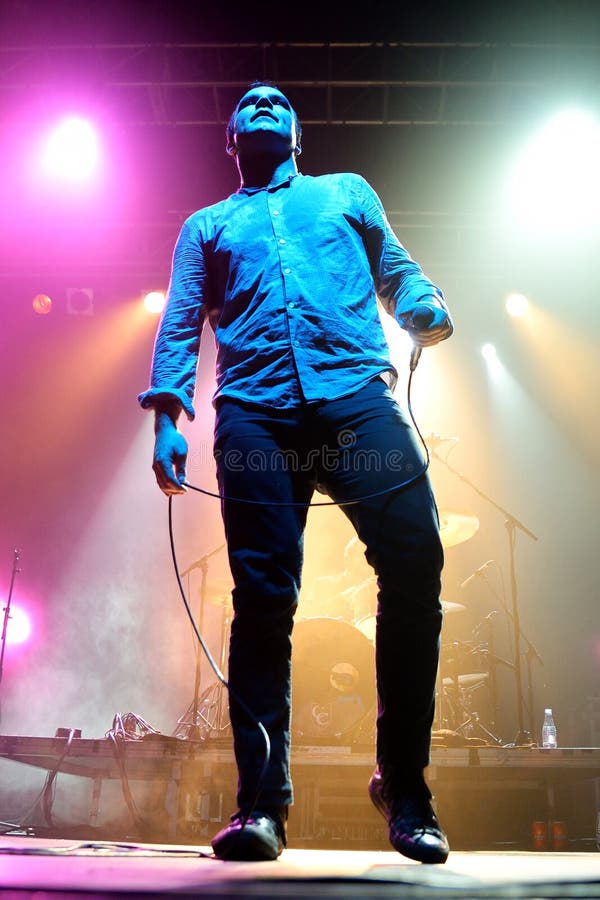 Future Islands (synthpop Electronic Dance Band) Performs at Razzmatazz ...