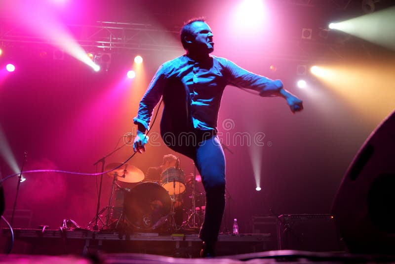 Future Islands (synthpop Electronic Dance Band) Performs at Razzmatazz ...