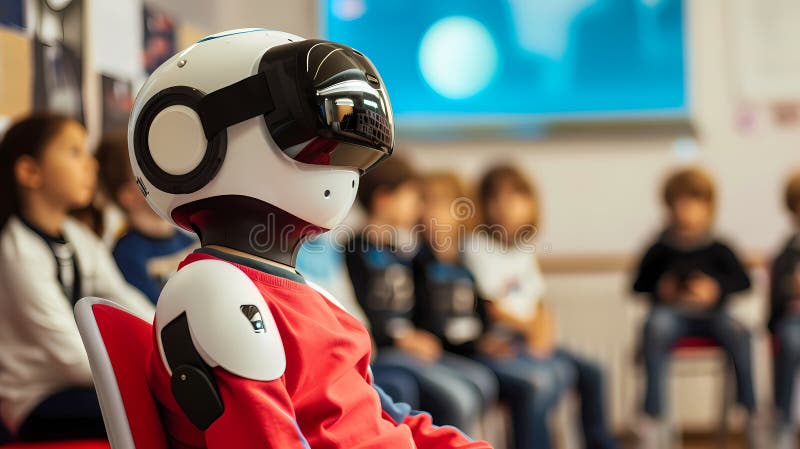 Future of Learning with Robotic Student AI Generative Stock ... Future of Learning with Robotic Student AI Generative Stock ...