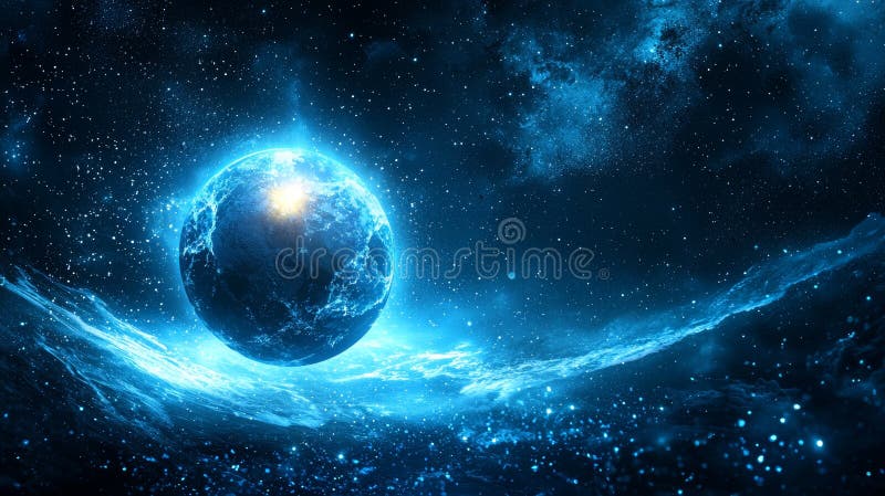 Future-like Star Explosion Burst of Light Stock Photo - Image of energy ...