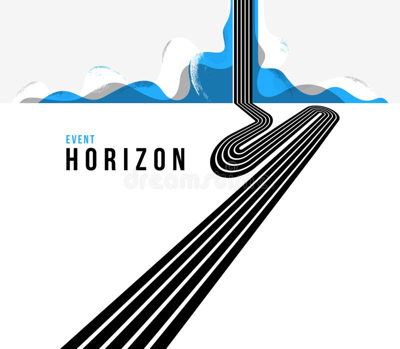 Future Lines in 3D Perspective Vector Abstract Background, Black and ...