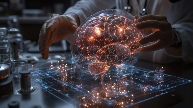 Future Medical Research with Luminous Brain Hologram and Interactive ...