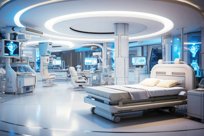 Future of Medicine: Transforming Hospitals with Technology Stock ...