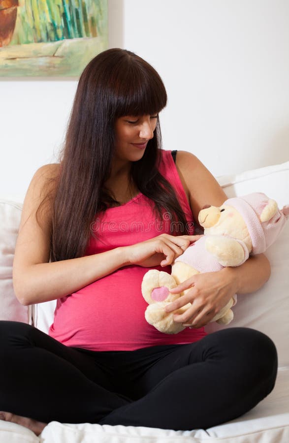 Future mum relaxing stock photo. Image of expectant, abdomen - 53163564