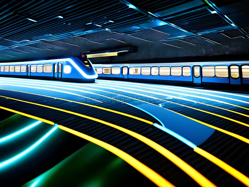 Neon Subway Stock Illustrations – 1,530 Neon Subway Stock Illustrations ...