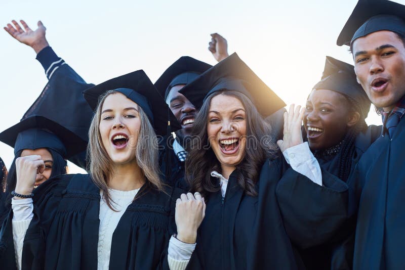The Future Never Felt More Exciting. a Group of Students Standing ...