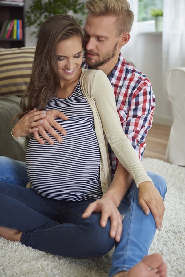 Future parents stock image. Image of candid, happiness - 62248805