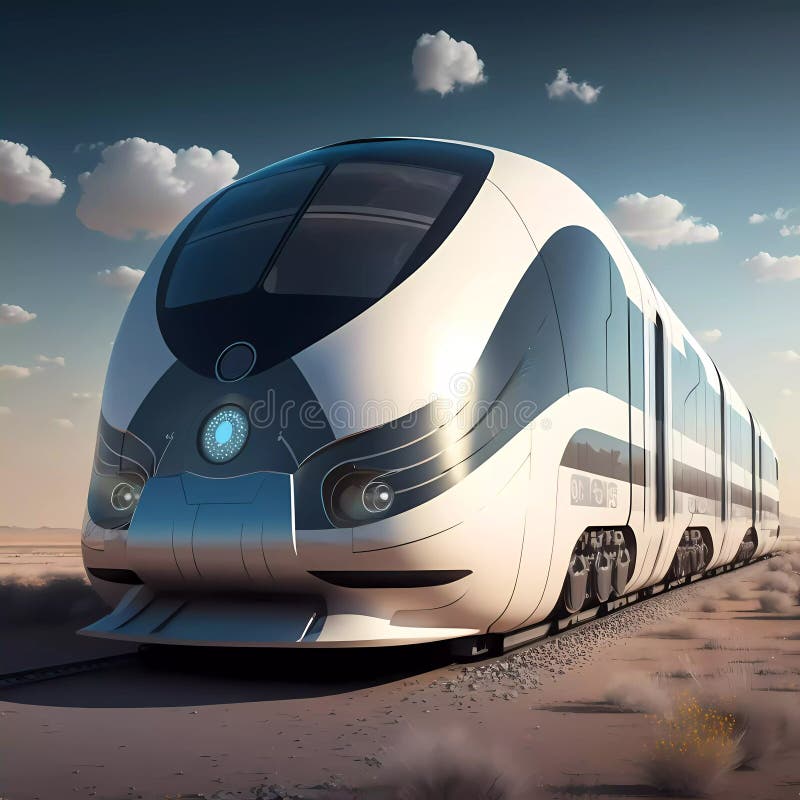 The Future of Passenger Trains, the Passenger Train of the Future Stock ...