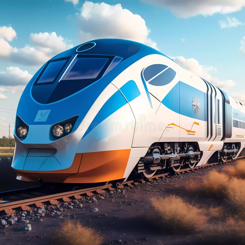The Future of Passenger Trains, the Passenger Train of the Future Stock ...