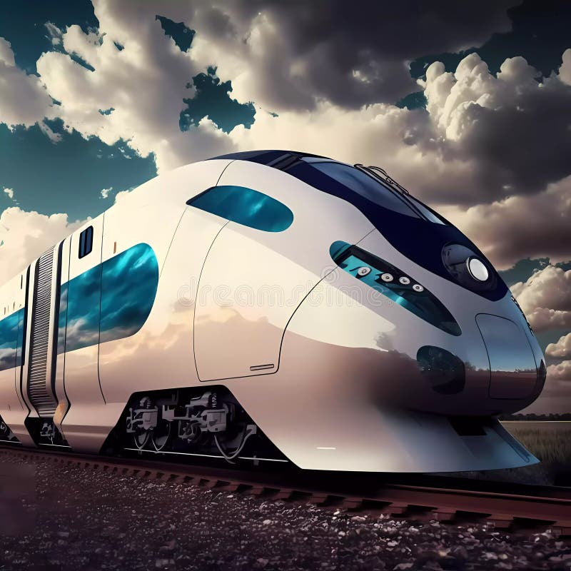 The Future of Passenger Trains, the Passenger Train of the Future Stock ...