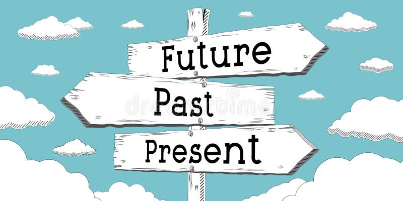 Arrows Future Past Stock Illustrations – 233 Arrows Future Past Stock ...