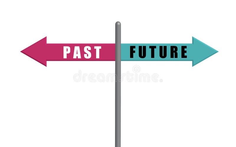 Past Sign. Past Vintage Retro Label Stock Vector - Illustration of ...