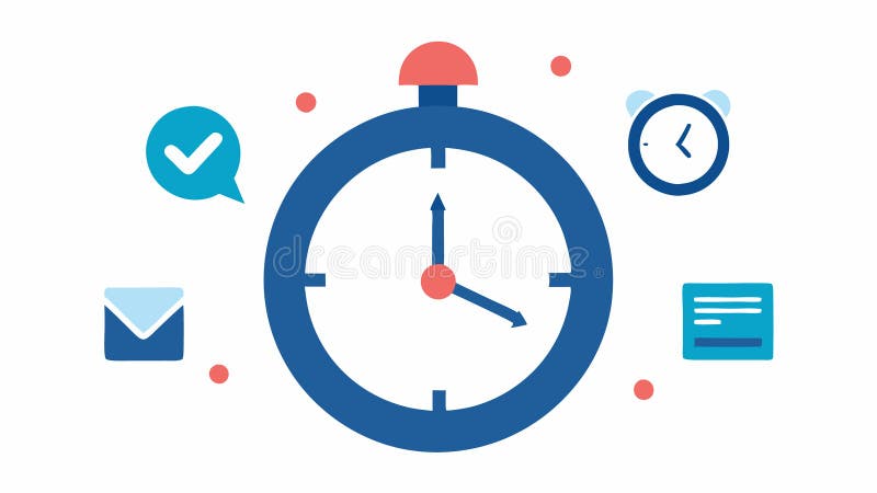 Future Planning Clock a Clock Representing Time Passing Where the ...