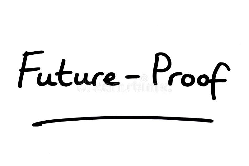 Future Proof Envelope Stamp Lasting Product Plans 3d Illustration Stock ...