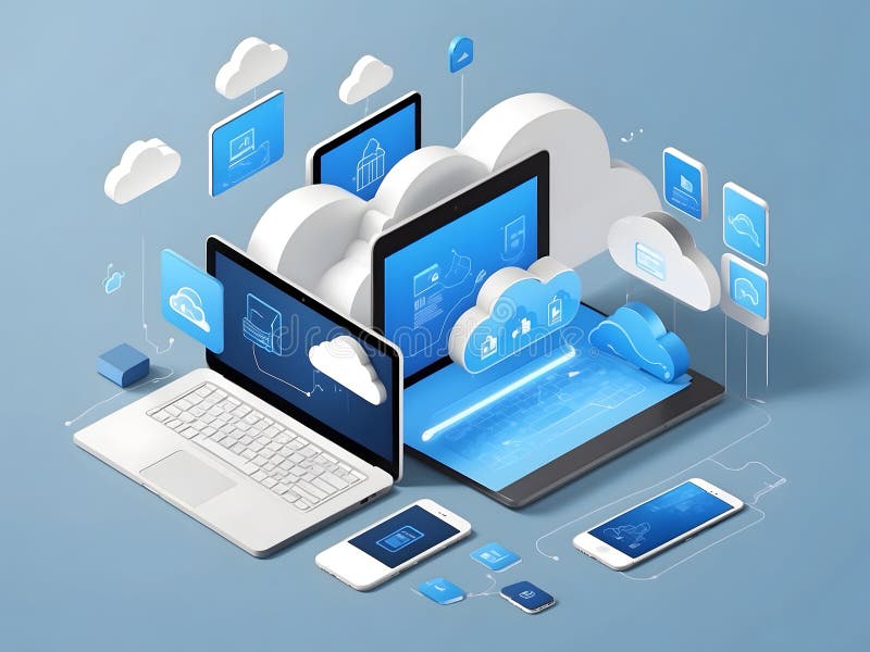 The Future of Remote Data Storage and Its Significance Stock ...