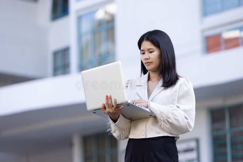 Future Remote Work Combines Technology Smart Phone Connection Online ...