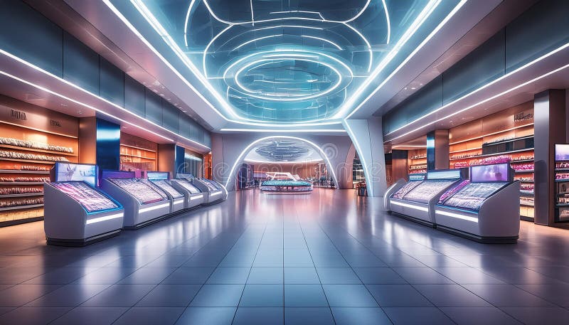 Future Retail Experience - Depict a Futuristic Retail Store with ...