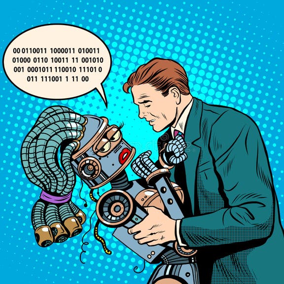 Robot Pop Art Stock Illustrations – 2,271 Robot Pop Art Stock ...